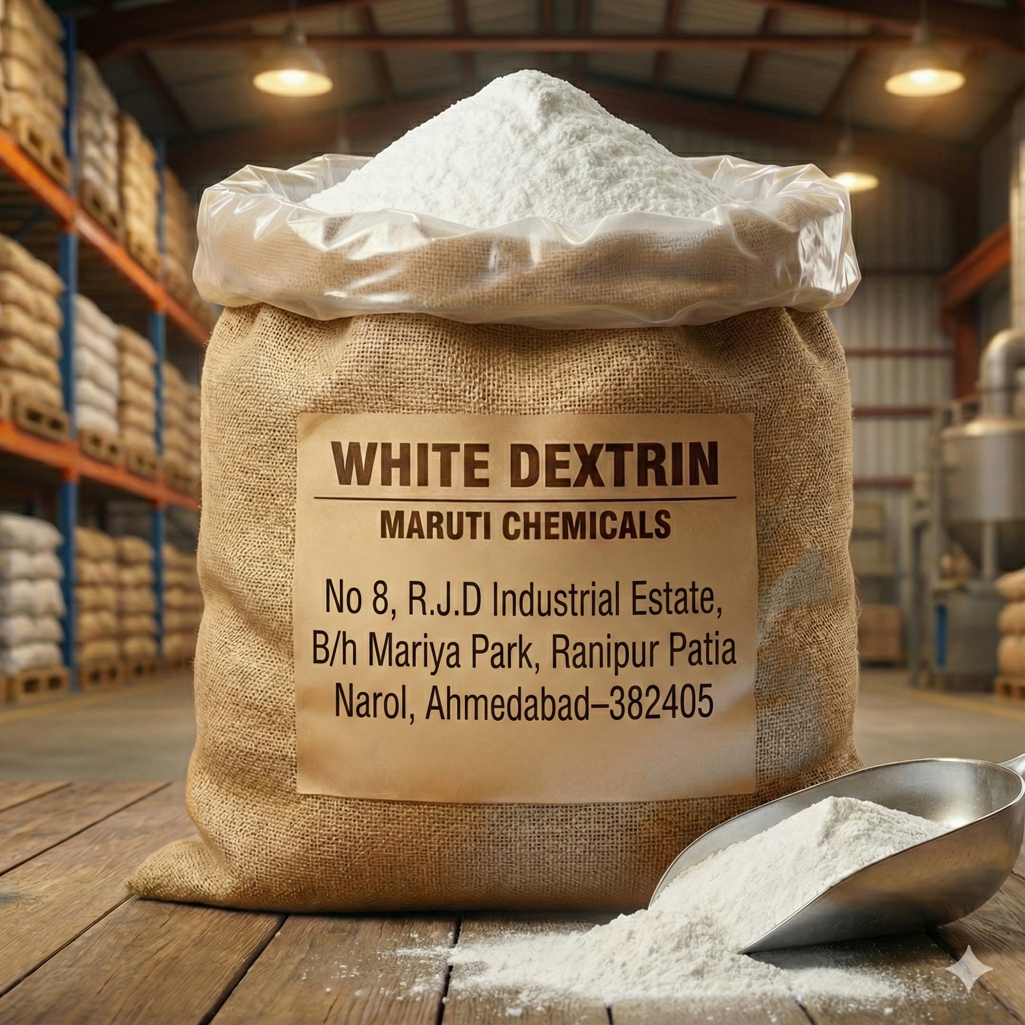 Maruti Chemicals | Yellow & White Dextrin Manufacturer | Industrial ...